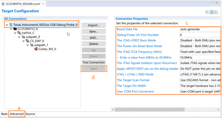 新建TargetConfiguration – XDS200开发经验分享–习惯惊喜